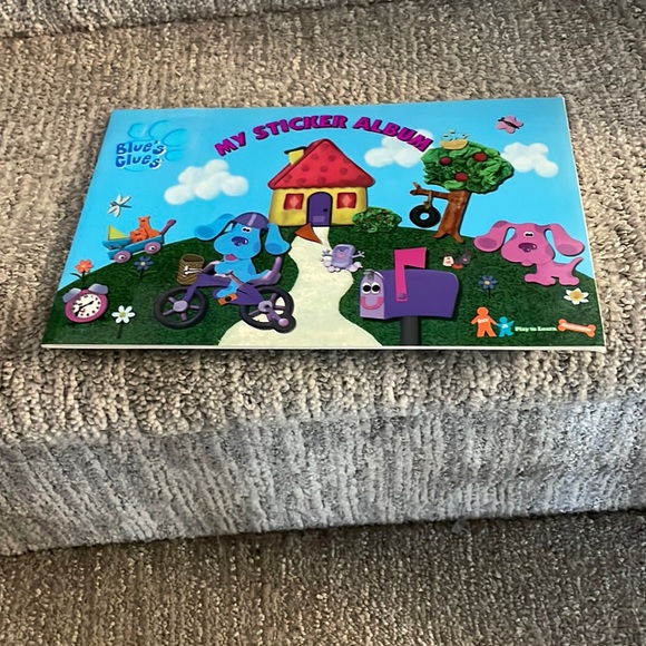 Mattel | Toys | New Old Stock Blues Clues Sticker Book 998 Sandylion ...